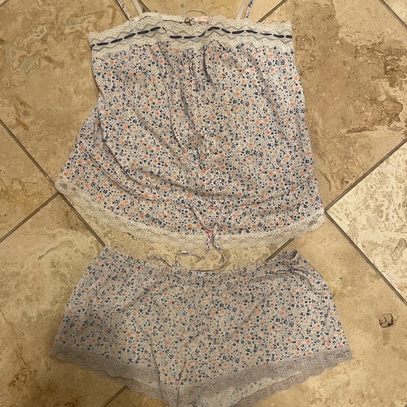 Victorias Secret Intimates And Sleepwear Victorias Secret Pajama Set Poshmark